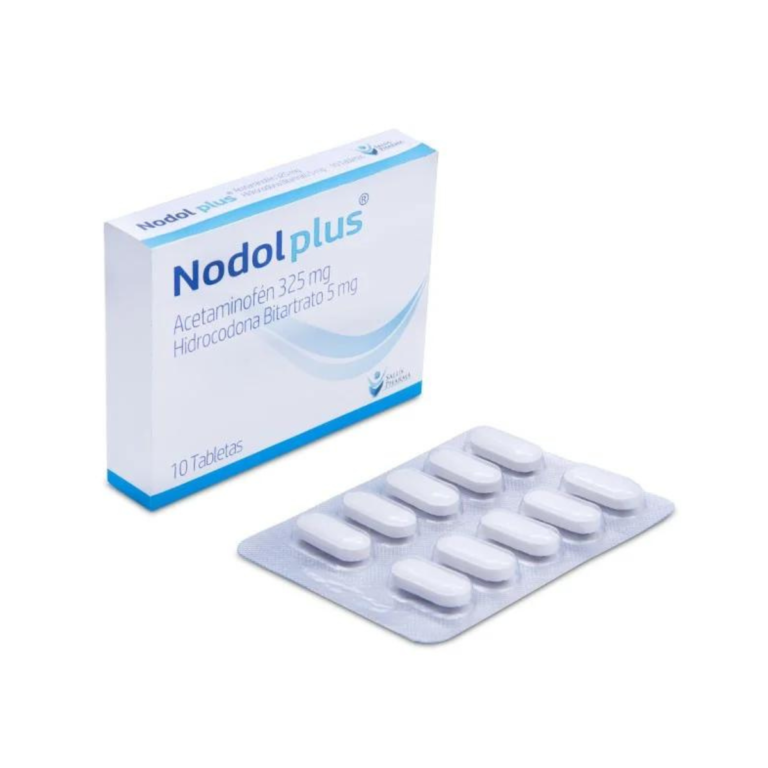 NODOL PLUS ACETAMINOFEN 325 MG HIDROCAINA BITARTRATO 5MG - ⚕️Droguería ...